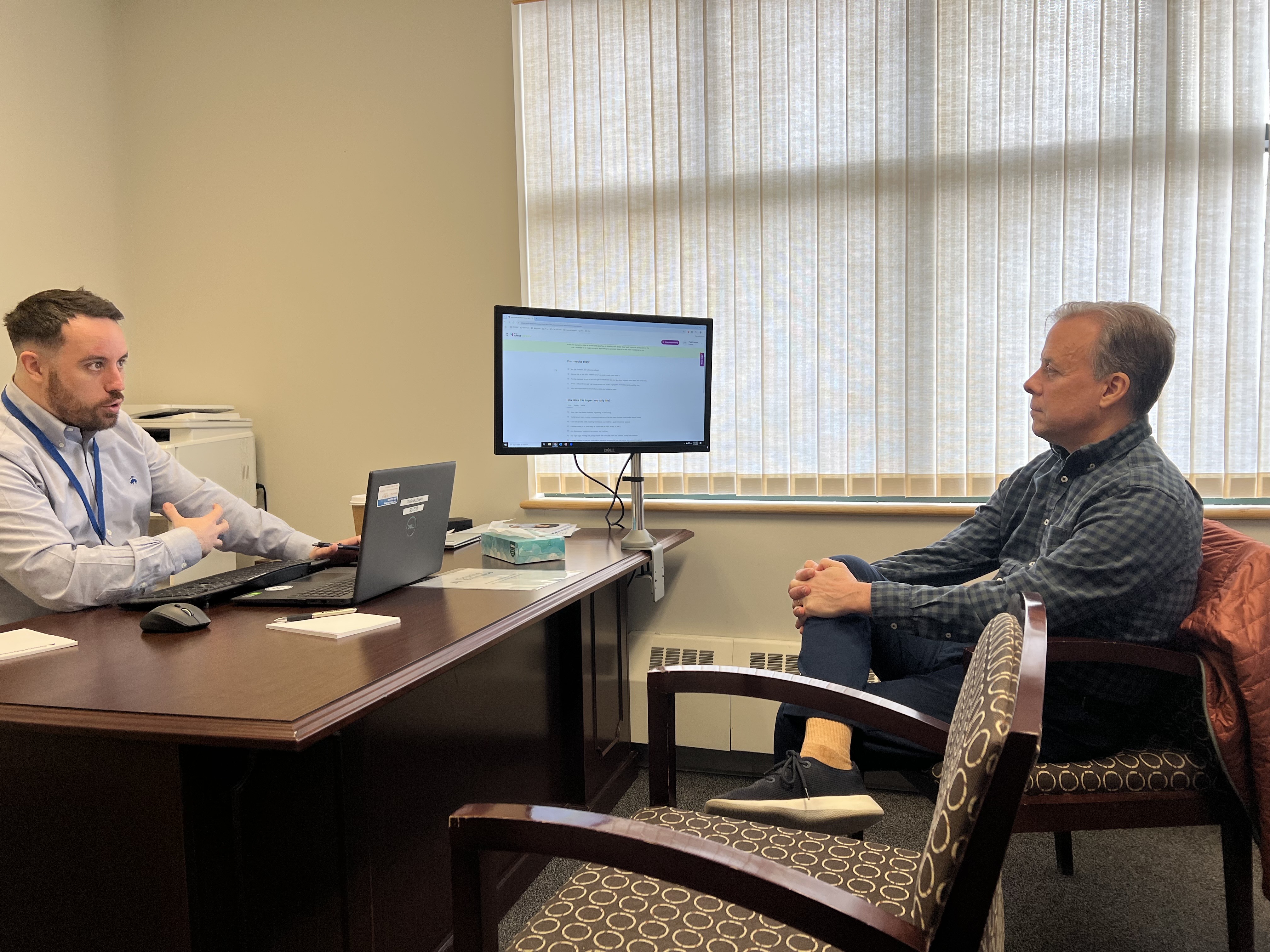 New board chair gets close-up look at our work - Granite Edvance